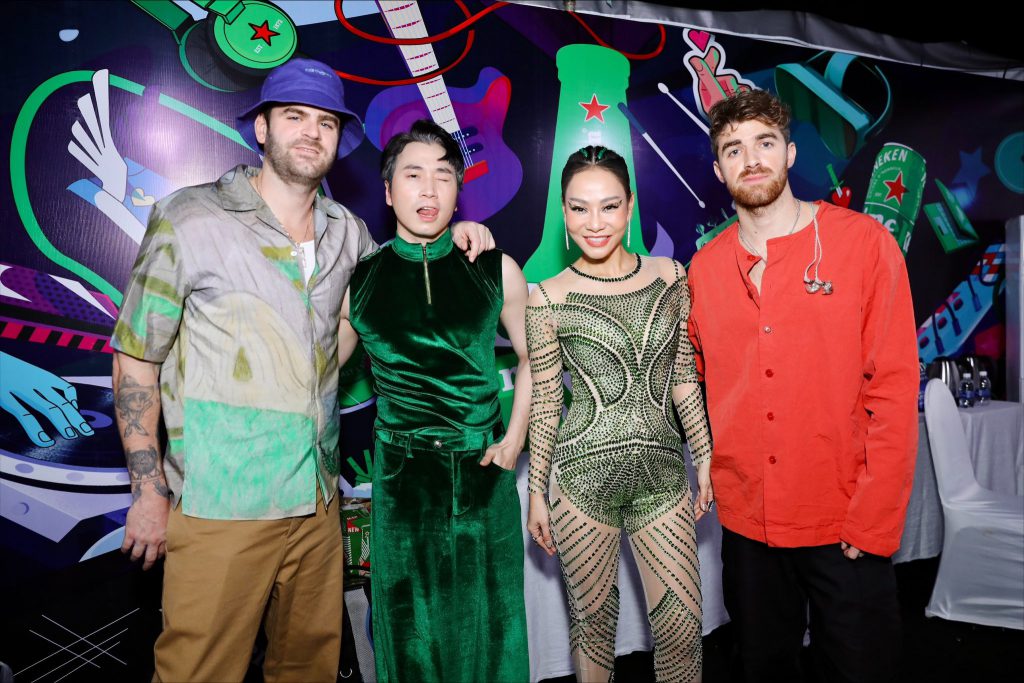 SIÊU CONCERT HEINEKEN REFRESH QUY TỤ HIỆN TƯỢNG ÂM NHẠC THE CHAINSMOKERS VÀ CÁC NGHỆ SĨ TRONG ...